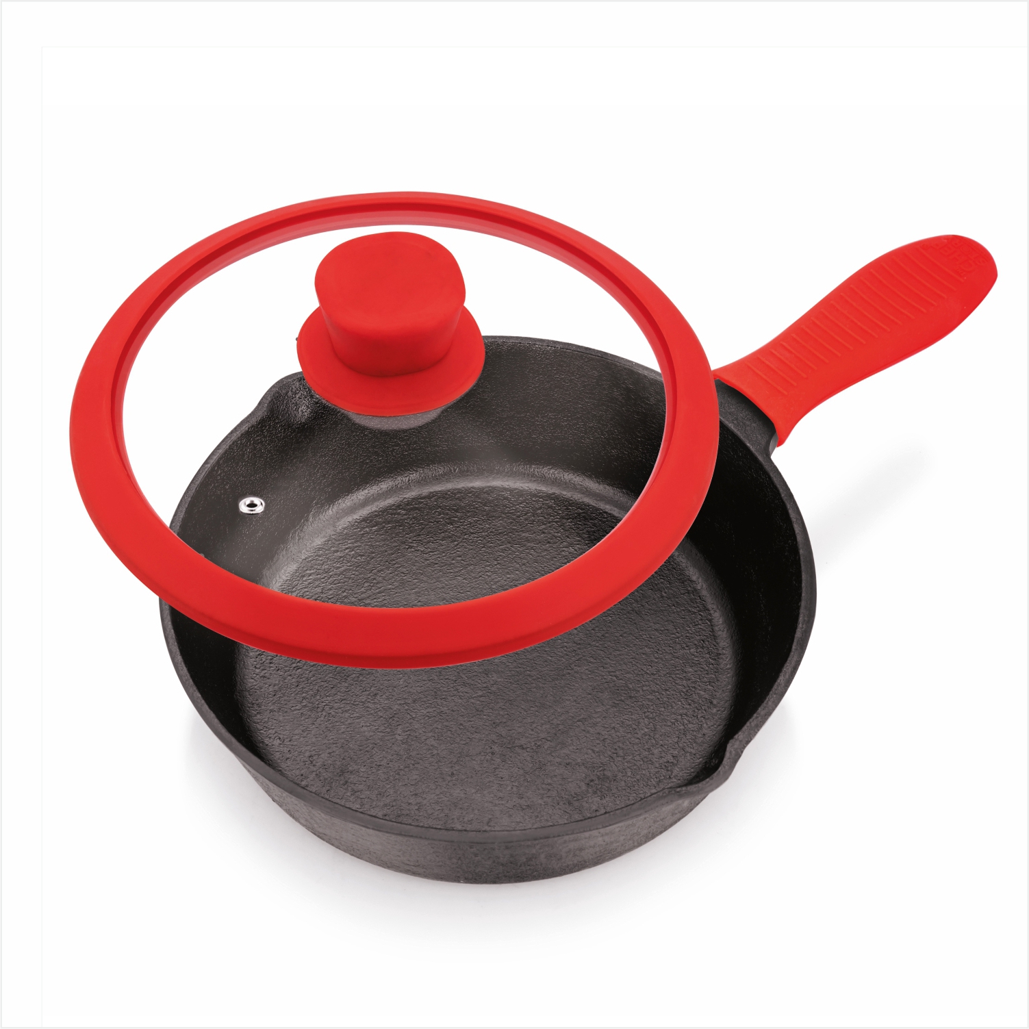 Cast Iron Mini Fry Pan With Glass Lid 20cm - The Chef Story
